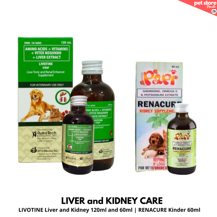 Liver and Kidnet Supplement - Livotine 60ml120ml Liver Tonic & Renal ...