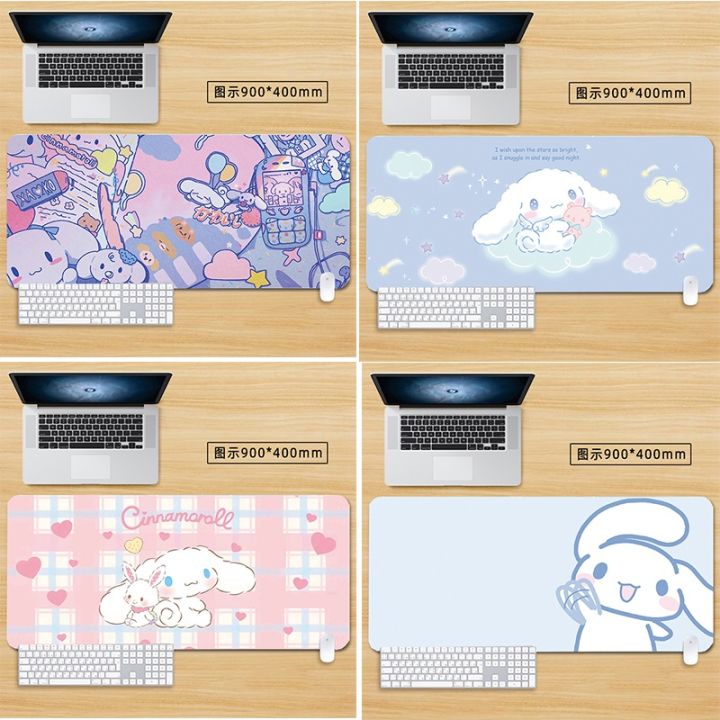 Kawaii Cinnamoroll Mouse Pad Large Gaming Mousepad Compute Mouse Mat ...