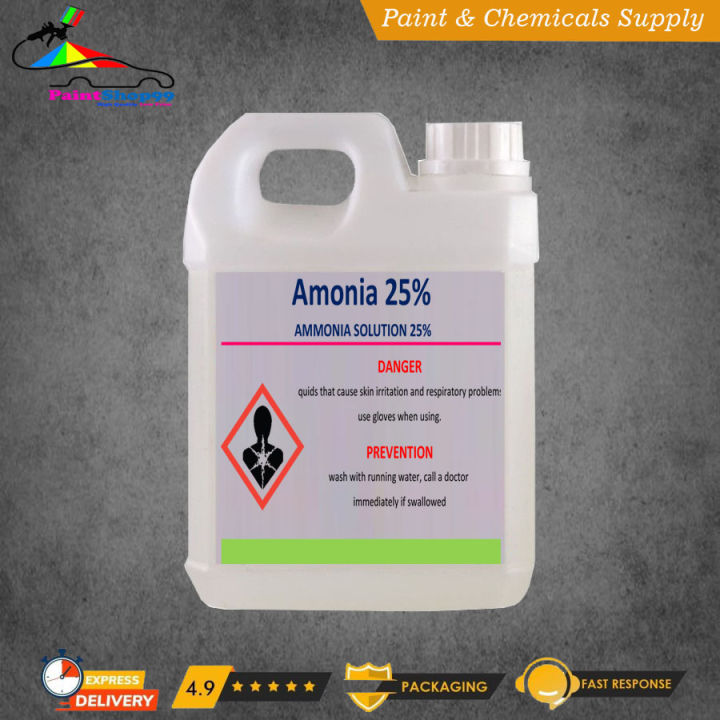 Larutan Amonia Solution Amoniak Amonia 25% Nh3 NH4OH | Lazada Indonesia