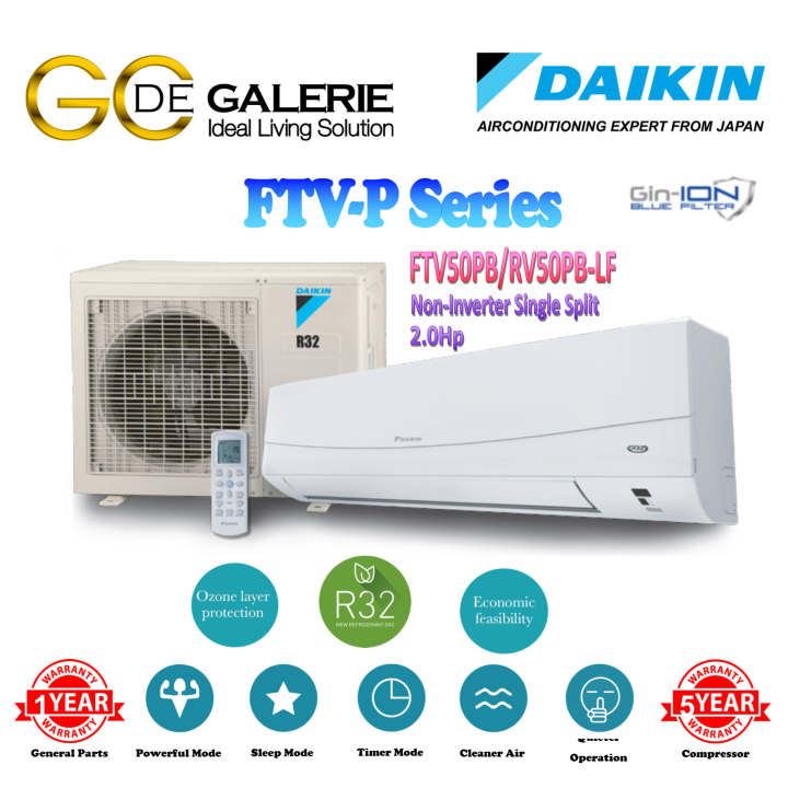 Daikin FTV28PB FTV35PB FTV50PB FTV60P Air Conditioner FTV-P Series 1 ...