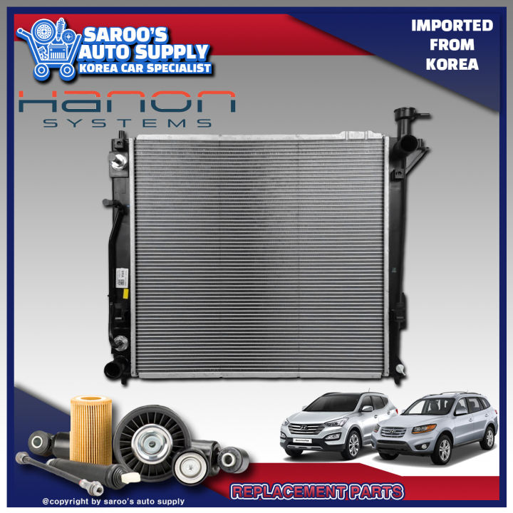 [R] Radiator For Santa Fe DM, 2010-2016 , Diesel, Made In Korea, Hanon ...