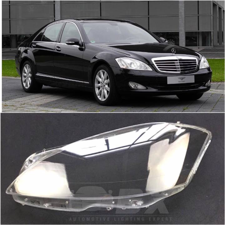 Mercedes S Class W221 07-09 Headlamp Cover Headlights Cover | Lazada