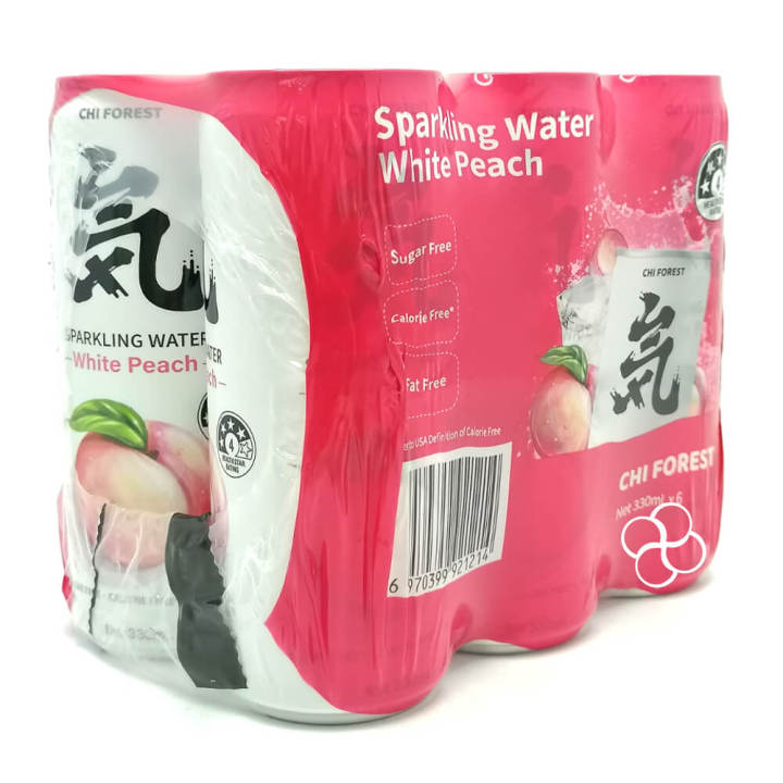 Chi Forest White Peach Sparkling Water 6 x 330mL | Lazada PH