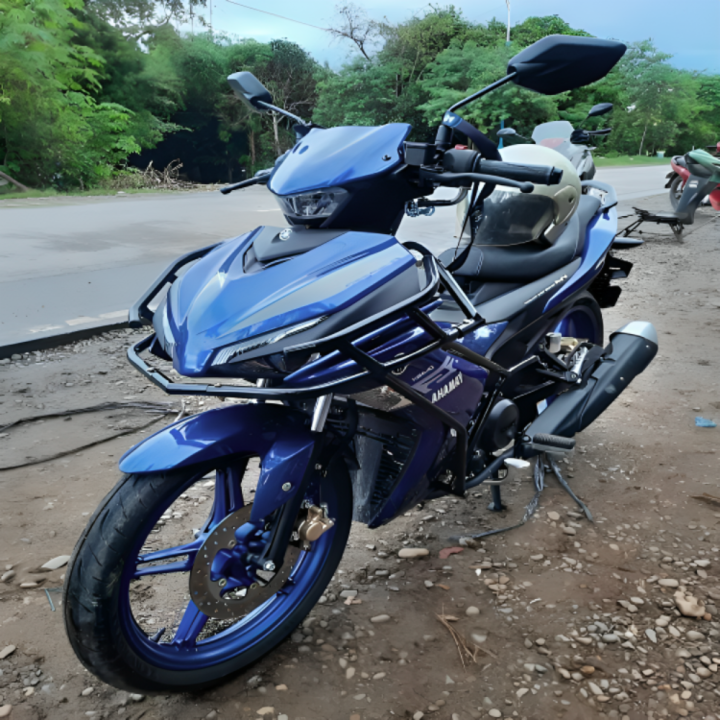 YAMAHA SNIPER 155 - HEAVY DUTY FULL CRASH GUARD ( POWDER COAT ) - PHASE ...