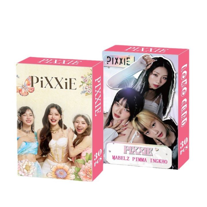 Thai singing group PiXXiE star photo card Pimma Ingkho Mabelz girl ...