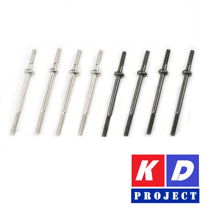 Mini 4wd parts double thread screw 4 pcs per pack KD project | Lazada PH