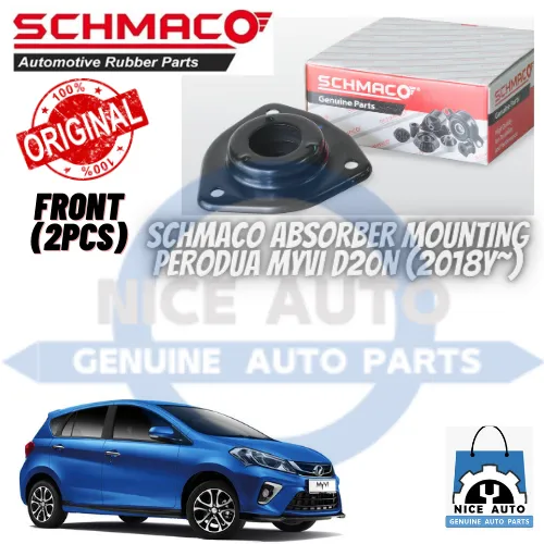 PERODUA MYVI D20N (2018Y) FRONT(2PCS) ABSORBER MOUNTING - SCHMACO | Lazada