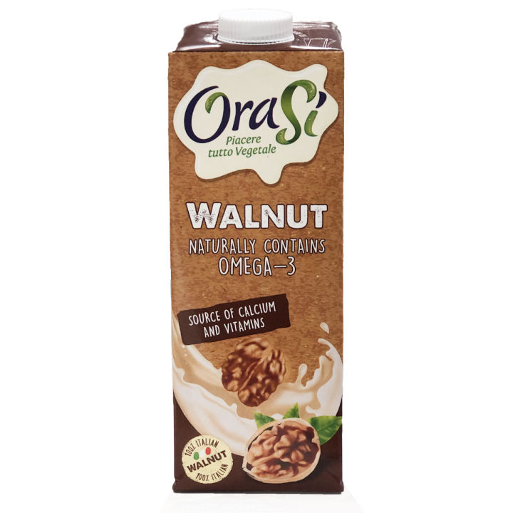 Orasi Walnut Daily-Free Drink (Italy Imported) โอราซี่ นมวอลนัท 1ลิตร ...