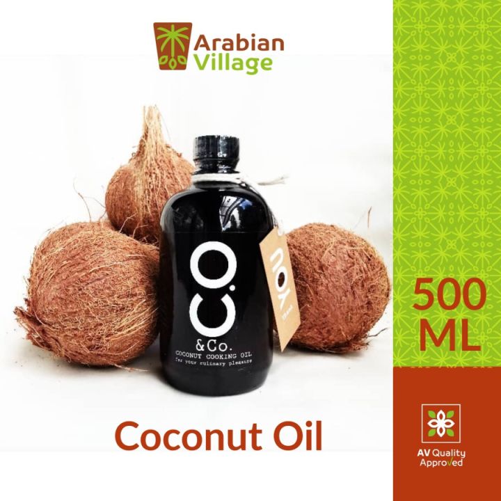 Co & Co coconut cooking oil 500ml | Lazada
