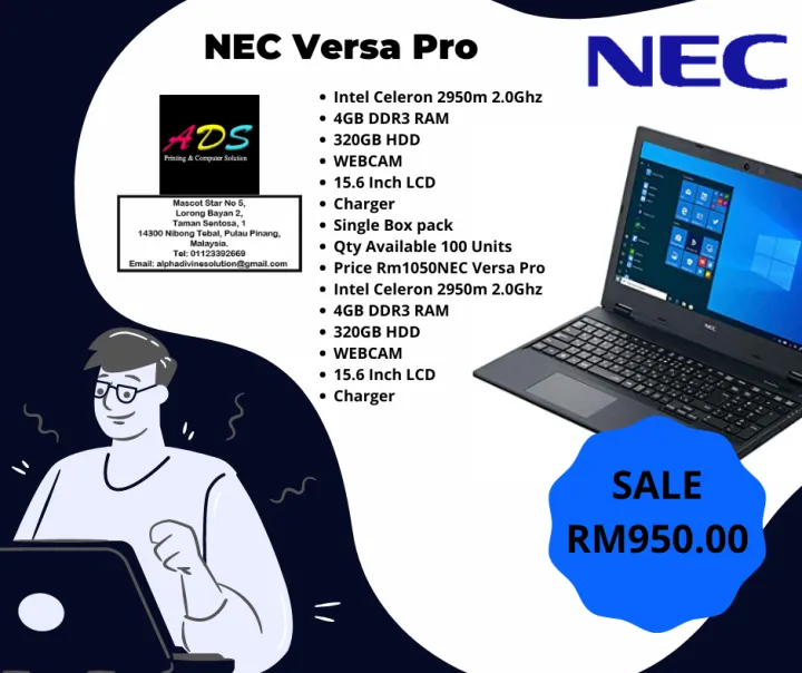 NEC LAPTOP/ BRAND NEW/ AFFORDABLE PRICE/ | Lazada
