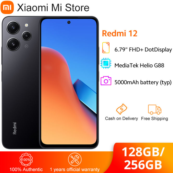 Xiaomi Redmi 12 phone Global Version MTK Helio G88 50MP AI Triple ...
