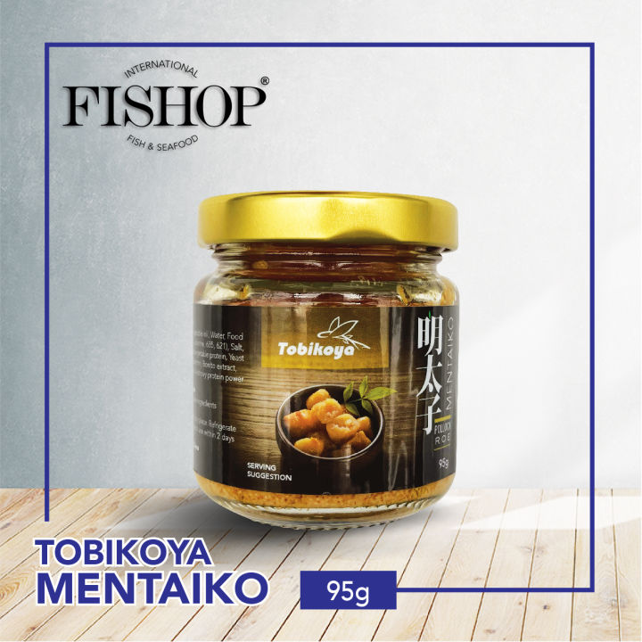 [Fishop] Tobikoya Mentaiko Pollock Roe 95g | Lazada Singapore
