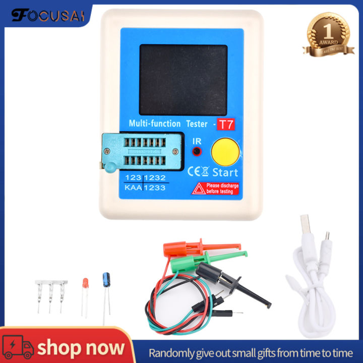 FocusAi LCR-T7 new transistor tester diode transistor capacitance ...