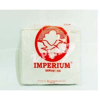 tisu kotak / tisu makan merk IMPERIUM Serviettes | Lazada Indonesia