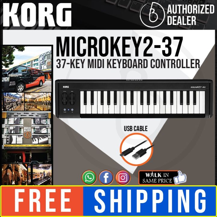 Korg microKEY2 37 Mini-Key Midi Keyboard (microKEY2-37) | Lazada