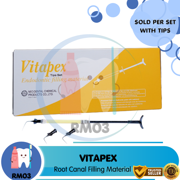 RM03 | VITAPEX Calcium Hydroxide Paste with Iodoform – Superior Endodontic Filling Solution for ...