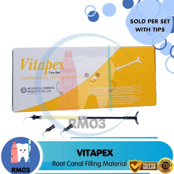 RM03 | VITAPEX Calcium Hydroxide Paste with Iodoform – Superior ...