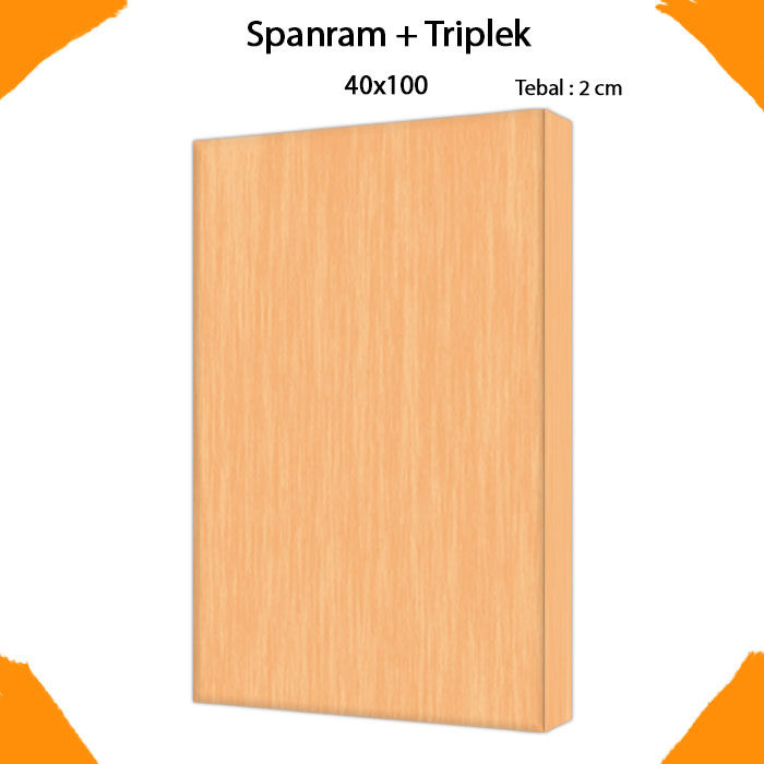 Rangka Kayu Triplek Spanram Ukuran 40x100 cm | Lazada Indonesia