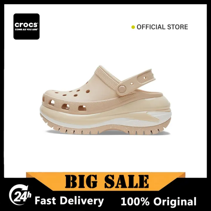 Original Crocs Mega Crush Eva Sports Sandals 207988 - 2DS รับประกัน 1 ...