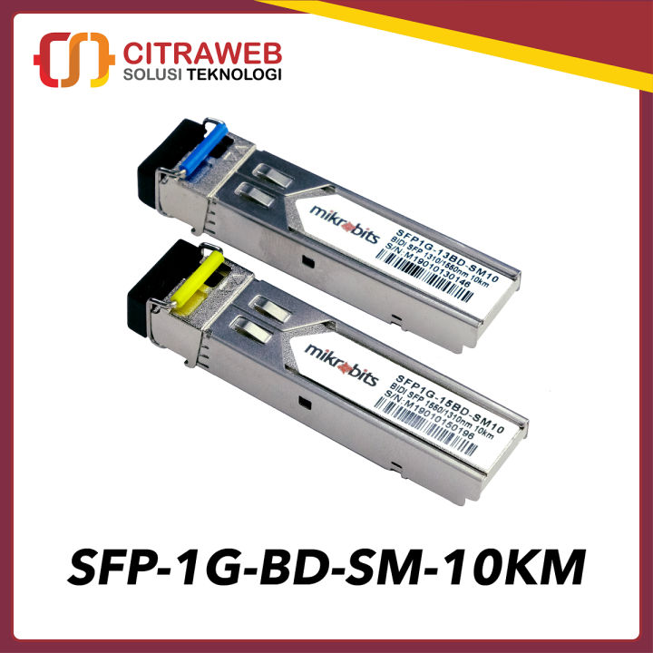 Mikrobits SFP Transceiver SFP-1G-BD-SM-10KM | Lazada Indonesia