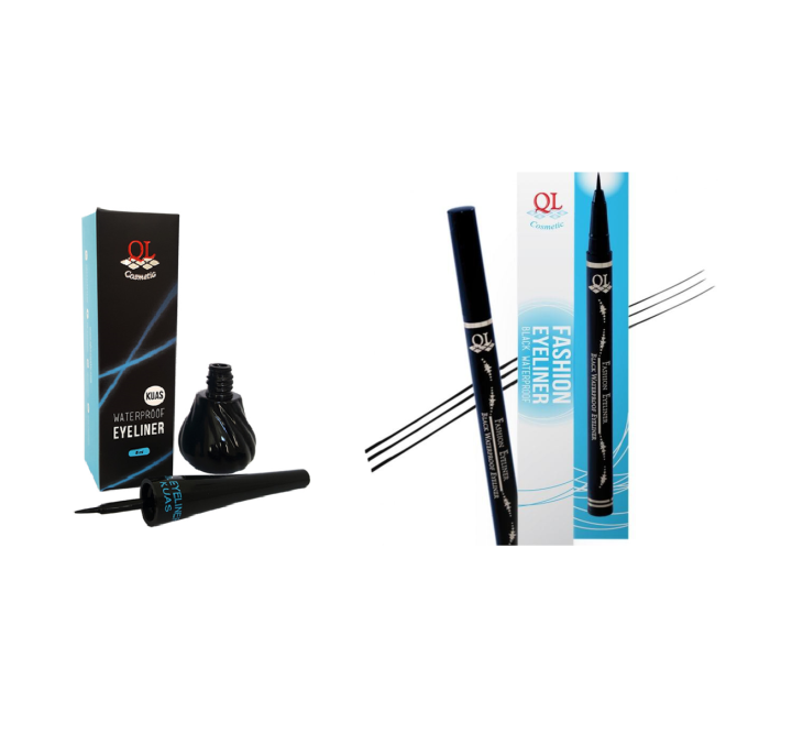 QL EYELINER WATERPROOF KUAS & SPIDOL | Lazada Indonesia