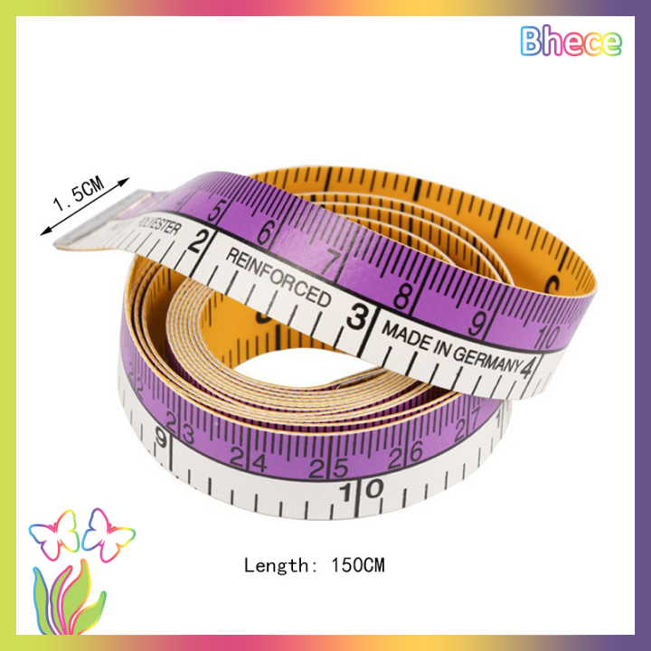 Bhece 60in Soft Sewing Ruler Meter Sewing Tape Measure Body Clothes ...