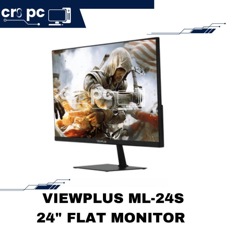 VIEWPLUS ML-24S 24" FLAT MONITOR I BLACK | Lazada PH