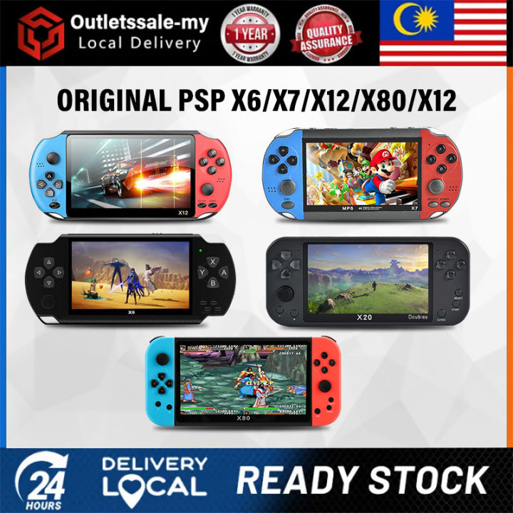[24h Ship]PSP X6/X7/X12 game console with multi-function 10000 retro ...