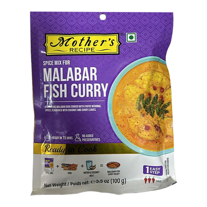 Mother's Recipe Malabar Fish Curry From India - 100g | Lazada PH