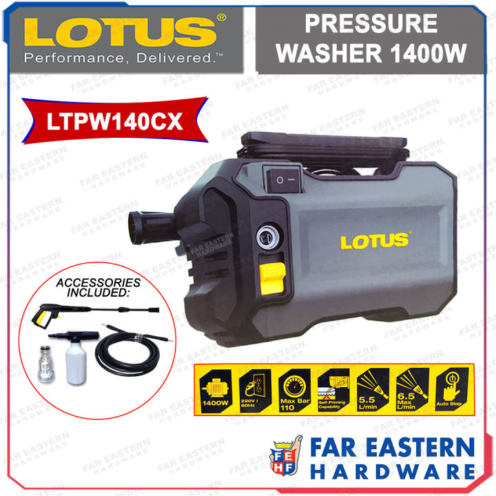 LOTUS Pressure Washer 1400W LTPW140CX LTPW | Lazada PH