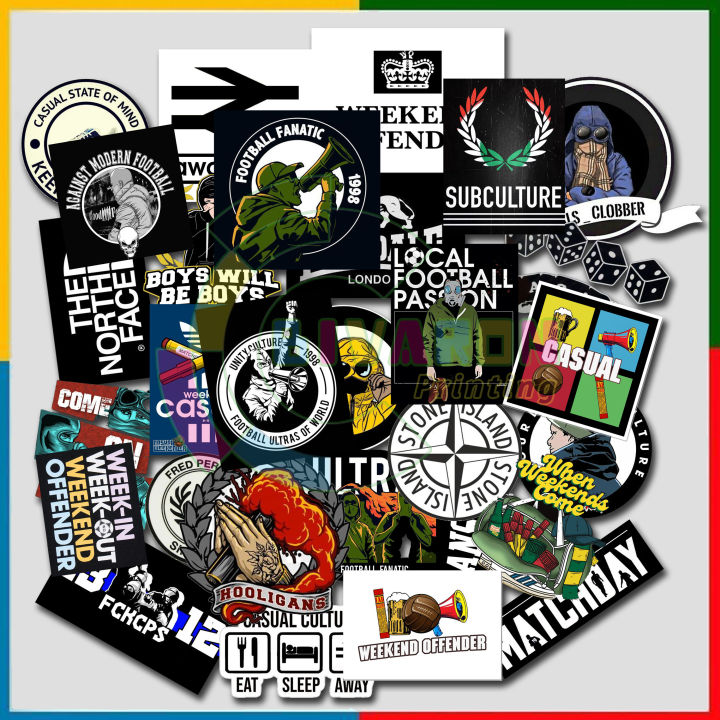 Stiker Casual/Stiker Awaydays/Stiker pack hologram | Lazada Indonesia