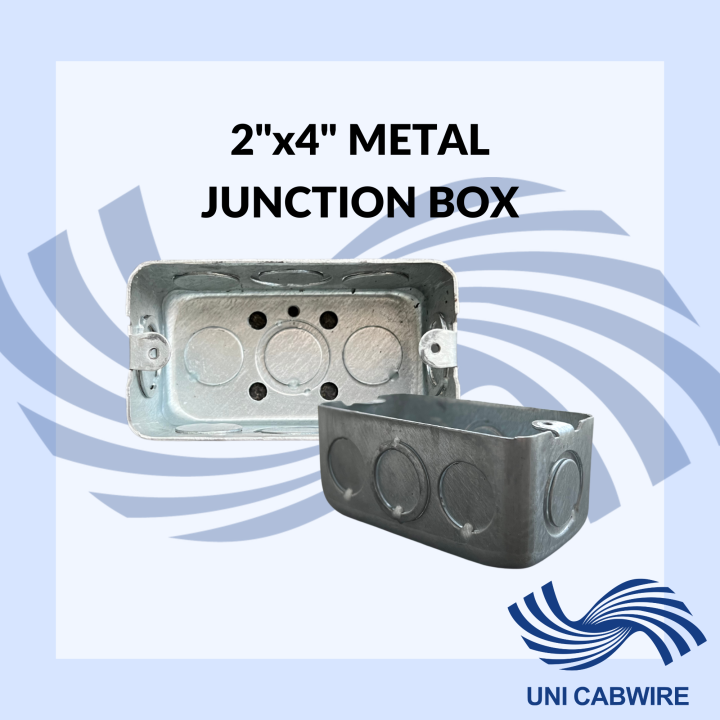 2"x4" Metal Junction Box / Utility Box | Lazada PH