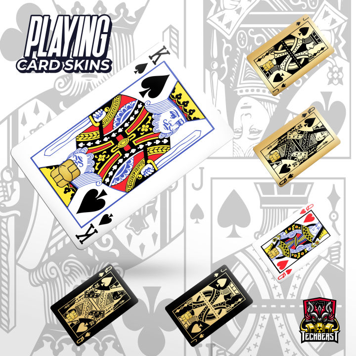3M Playing Card Skins ATM Debit Credit Beep Card Vinyl Sticker ...
