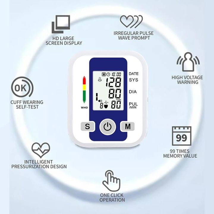 hot-Arm Blood Pressure Monitor BP Automatic Professional Medical ...