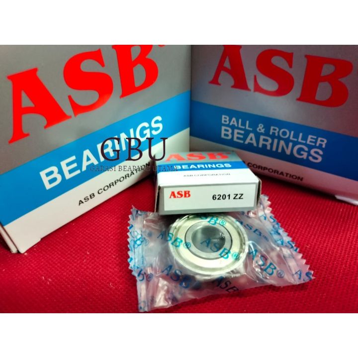 (ISI 10PC ) Bearing 6201 ZZ ASB | Lazada Indonesia