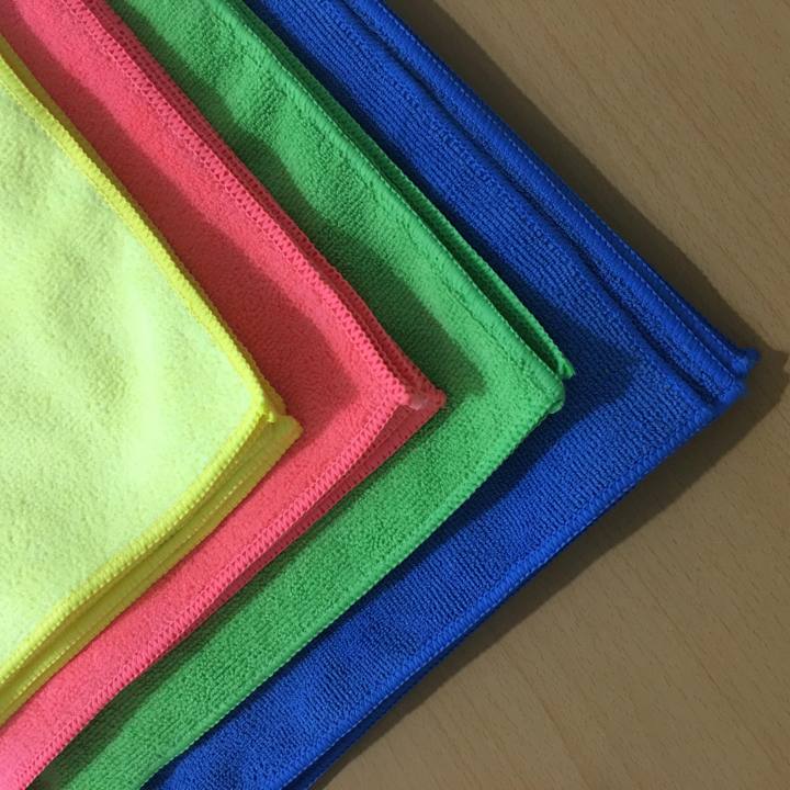 Microfiber Cloth (30cm x 30cm) & (40cm x 40cm) | Lazada PH