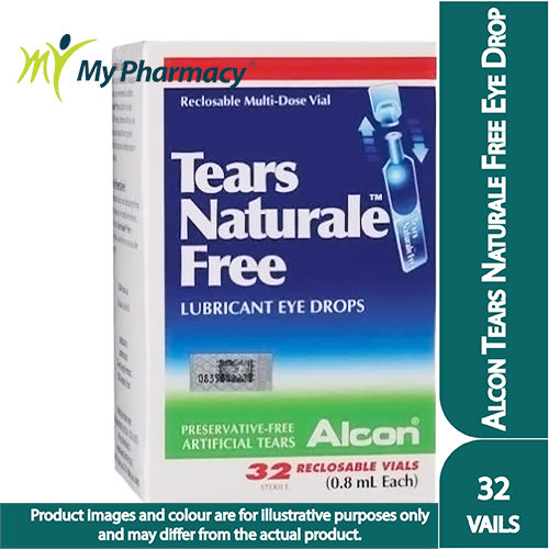 ALCON TEARS NATURALE FREE EYE DROPS 0.8ML 32 VIALS | Lazada