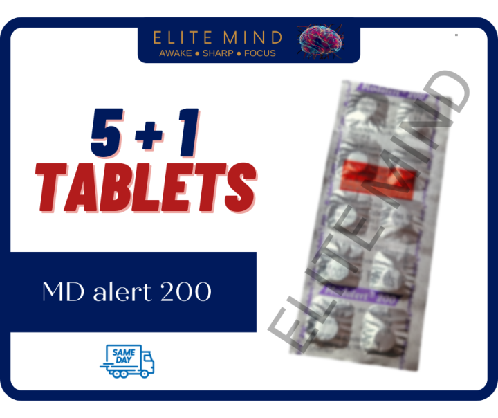 Elite Mind (MD-Alert 200mg) Supplement for better brain and memory ...