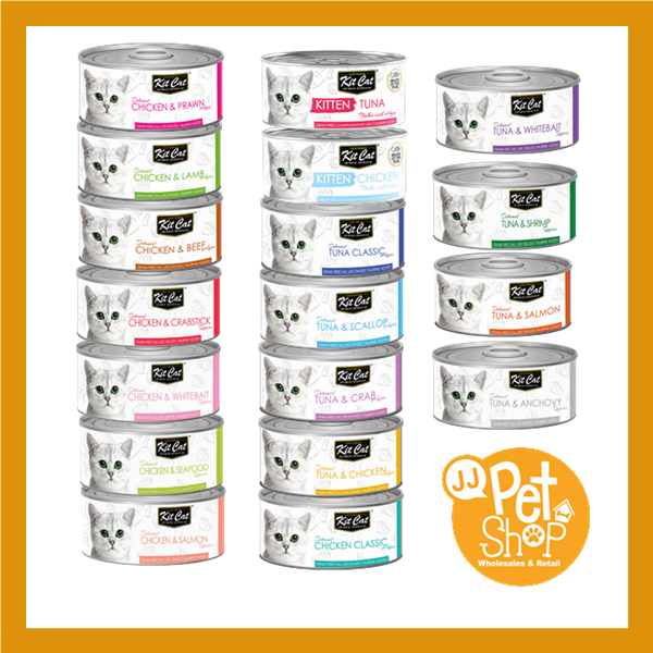 Kit Cat Super Premium Canned Cat Wet Food 80g | Lazada