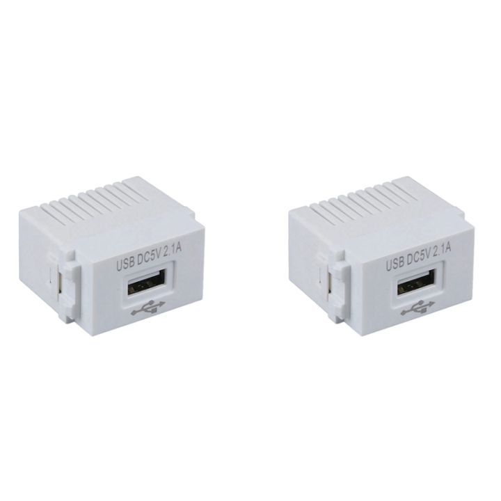 2X Phone Charging Panel USB Power Module 220V Socket 5V Transformer 2 ...