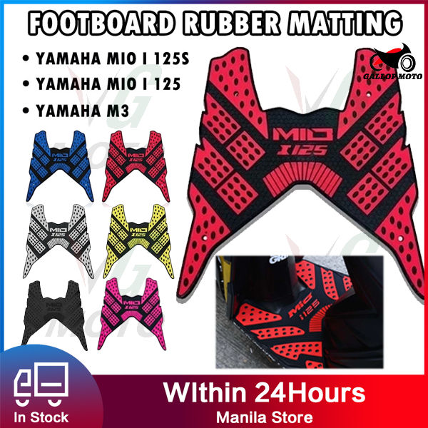 Mio i 125 & Mio i 125s Footboard Rubber Matting Footboard Matting With ...