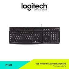 ประกันศูนย์ 3 ปี!!! Logitech Keyboard k120 (แป้นพิมพ์ไทย/Eng) ประกัน 2 ...