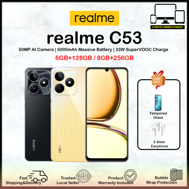 REALME C53 | 12GB RAM(6+6GB) + 128GB ROM | 50MP AI Camera | 5000mAh Massive Battery | 33W ...