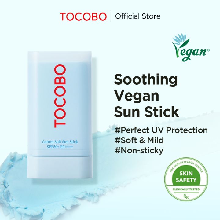[TOCOBO] Cotton Soft Sun Stick SPF50+ PA++++ | Lazada