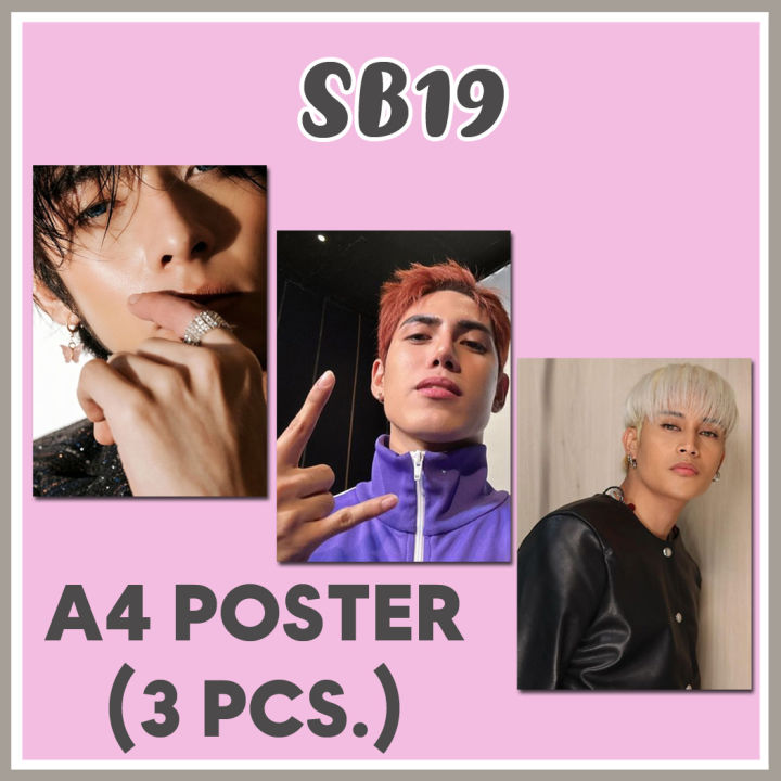SB19 A4 Poster (Stell Josh Justin Pablo Ken) | Lazada PH