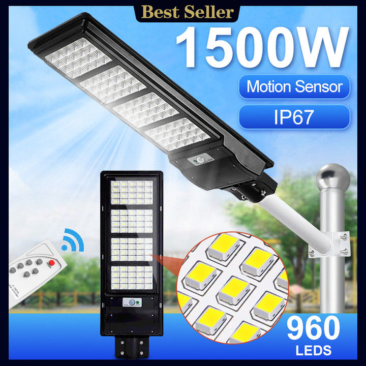 Solar street light outdoor solar light waterproof IP67 3000W 2000W ...