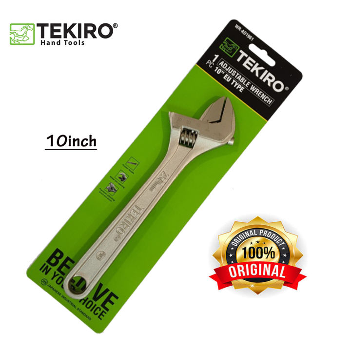 TEKIRO Kunci Inggris 10 INCH / Adjustable Wrench 10'' Multifungsi ...