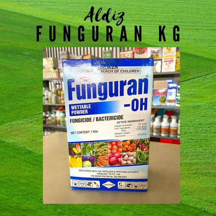 Aldiz FUNGURAN KG Wettable Powder Fungicide / Bactericide 1Kg | Lazada PH
