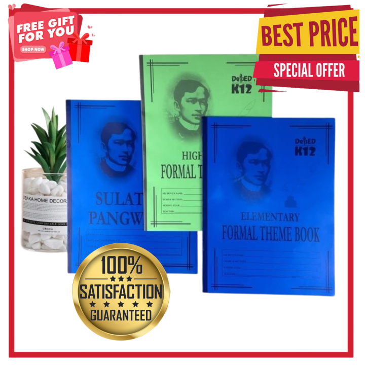 VISION Sulating Pangwakas Elementary Formal Theme Book High Formal ...