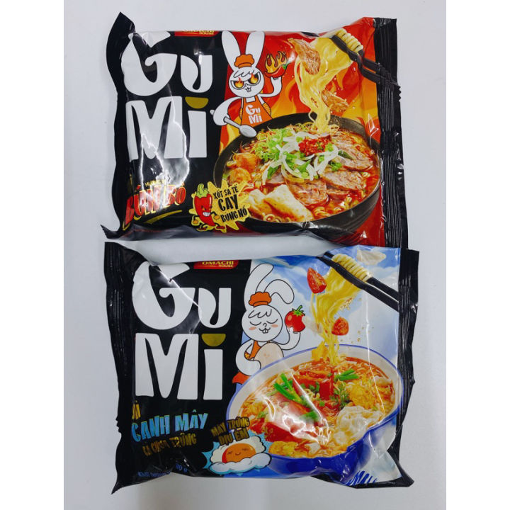 THÙNG 30 GÓI MÌ GUMI VỊ BÚN BÒ/ CANH MÂY CÀ CHUA TRỨNG/ GU MÌ OMACHI HOUSE | Lazada.vn